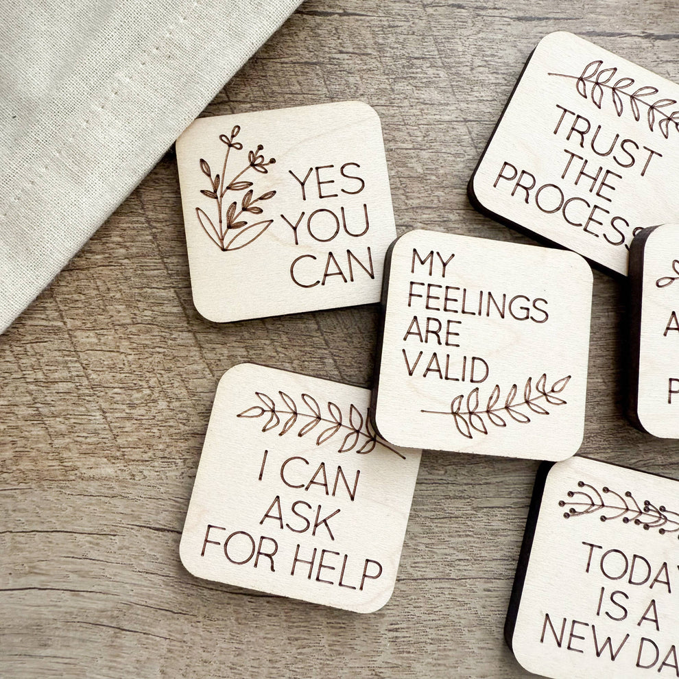 Inspirational Wooden Pocket Coin – Encouragement Token – Planning ...